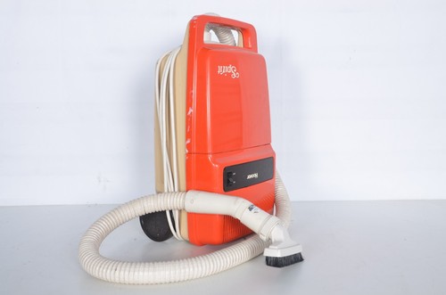 Vintage Burnt Orange Hoover Spirit Vacuum Cleaner S3289 Tested Working ...