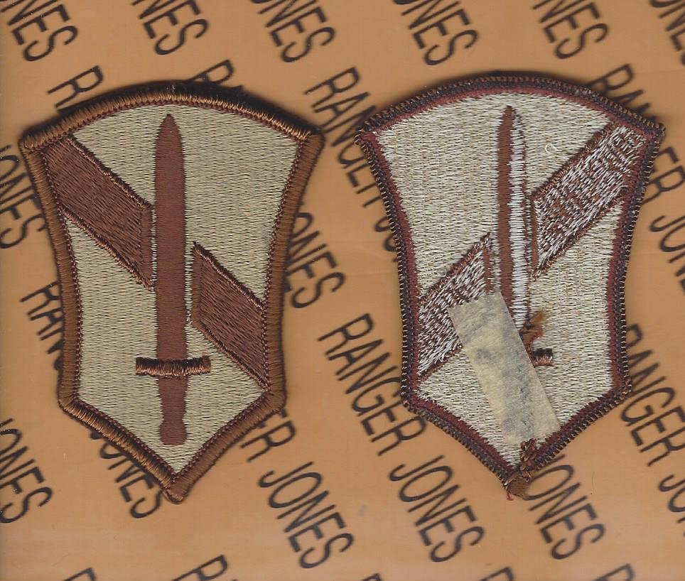 US Army 1st Field Force Vietnam I FFV Desert DCU uniform patch m/e | eBay