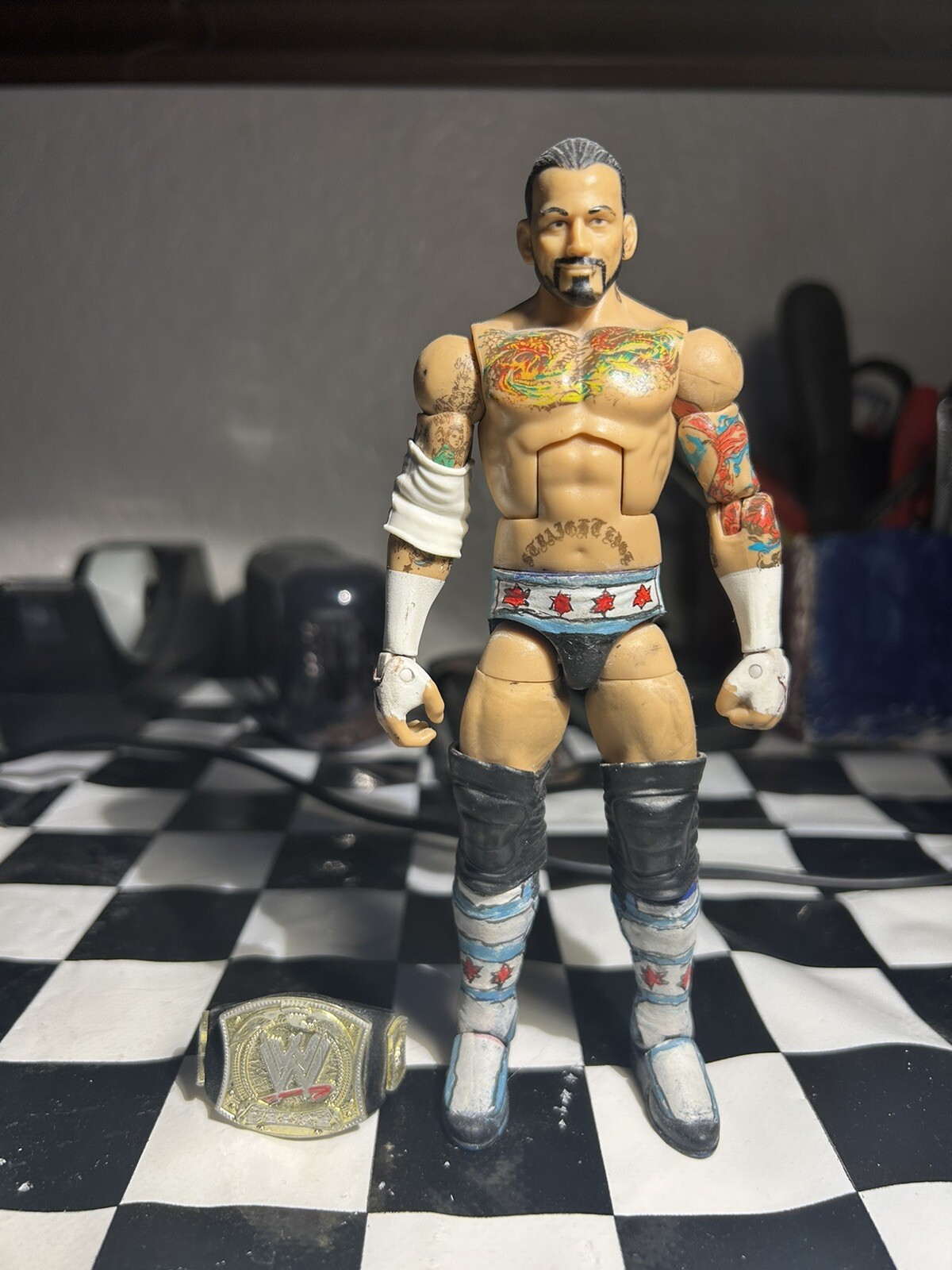 WWE Elite CM Punk Custom | eBay