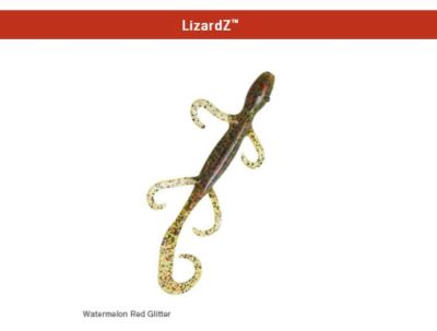 Z-Man LizardZ 6" Watermelon Red Glitter 8 Pack Lizard Soft Plastic LIZ6 ...