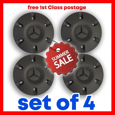 Mercedes Sprinter Genuine Wheel Trims Hub Cap Cover SET OF 4 2007-2022 ...