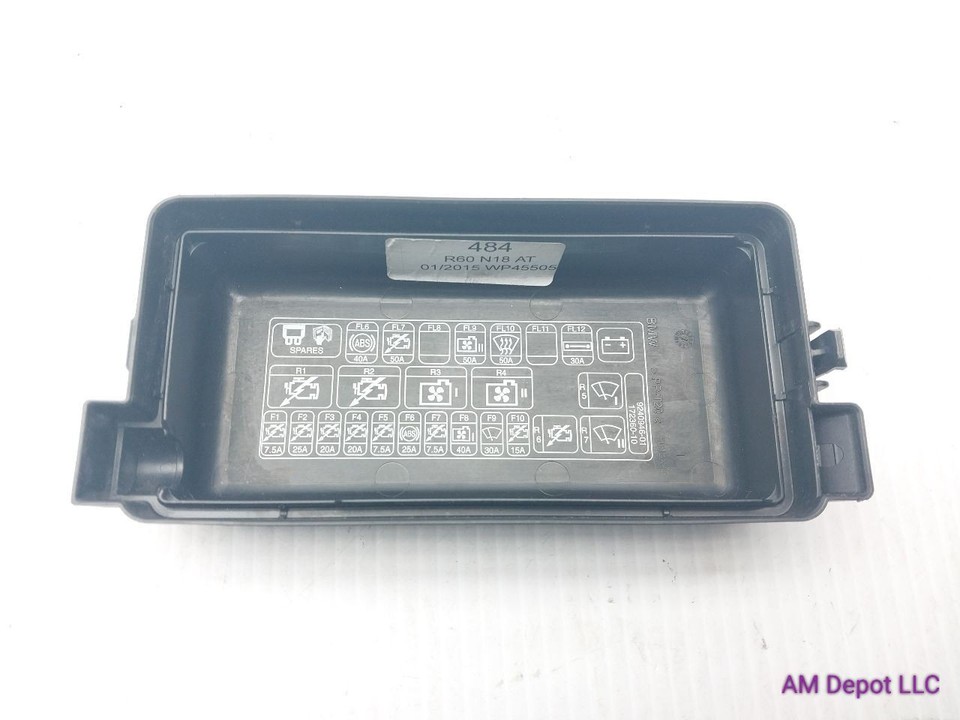 2012 Mini Cooper S R56 R57 R55 R58 R59 R60 Engine Bay Fuse Box Cover ...