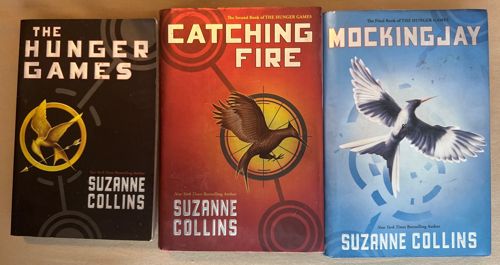 The Hunger Games Hardcover Books #2 and #3 Paperback #1 Suzanne Collins ...