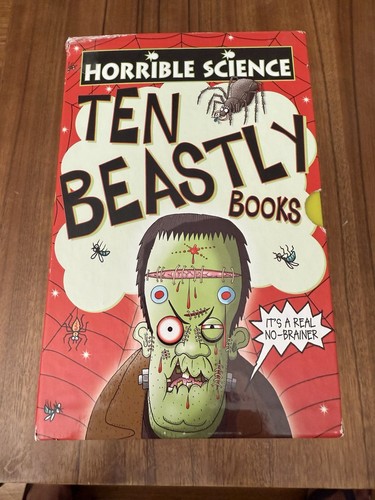 Horrible Science Ten Beastly Books Box Set Nick Arnold Scholastic ...