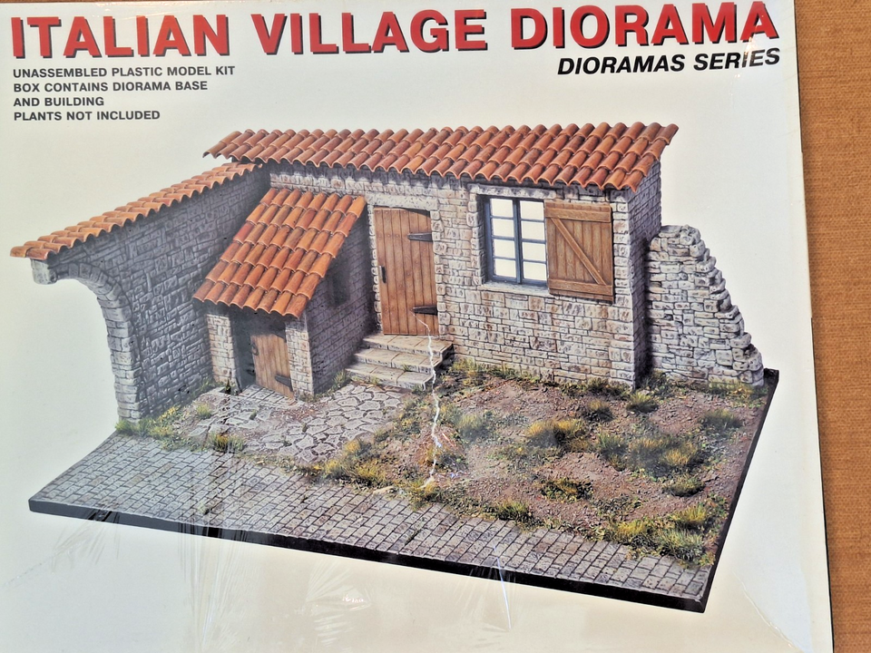1/35 Scale ITALIAN VILLAGE DIORAMA KIT MiniArt Kit #36008 | eBay