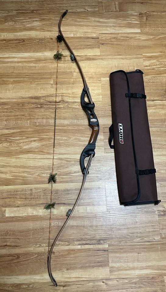 Hoyt Buffalo Recurve Traditional Hunting Bow Right Hand 45 Lb Draw | eBay