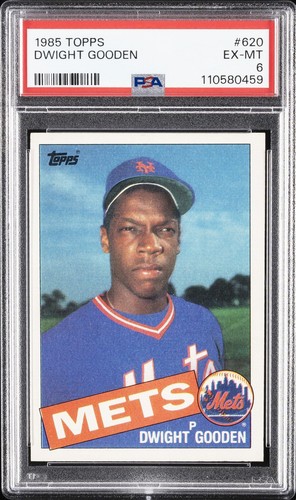 1985 TOPPS #620 DWIGHT GOODEN ROOKIE RC PSA 6 | eBay