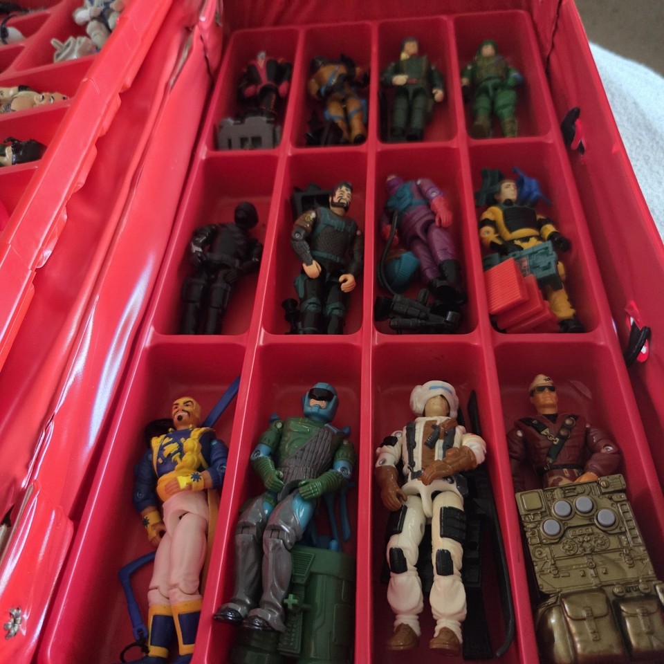Vintage GI Joe Lot (Case, Figures, File Cards, Lots Of Accessories) | eBay