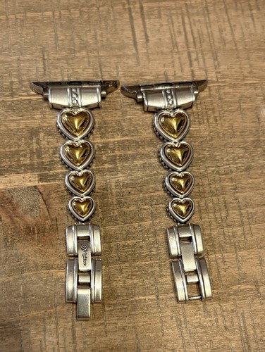 Brighton Apple Watch Band Two-Tone Hearts | eBay