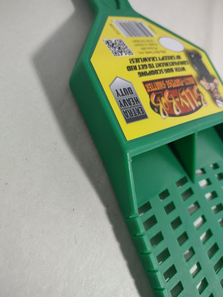 🆕 Fly Swatter w Scooper EXTRA HEAVY DUTY The Worlds Best fly swatter ...