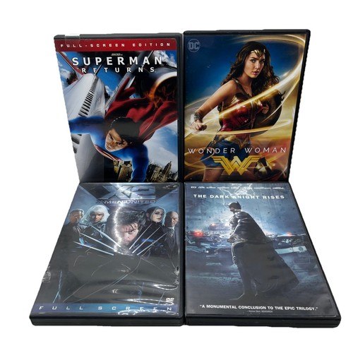 MARVEL / DC • DVD LOT OF 20 BATMAN / X-MEN / IRON MAN SPIDER-MAN • Only $1 Each! | eBay