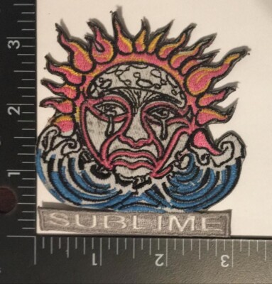 Sublime Band Music Iron on Sew On Embroidery patch | eBay
