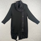 NOR DENMARK Dessin Womens S Lightweight Sheer Long Jacket Black NWT | eBay