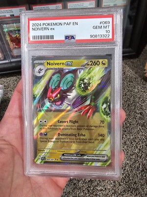 2024 POKEMON PAF EN-PALDEAN FATES 069 NOIVERN EX - PSA 10 GEM MINT | eBay
