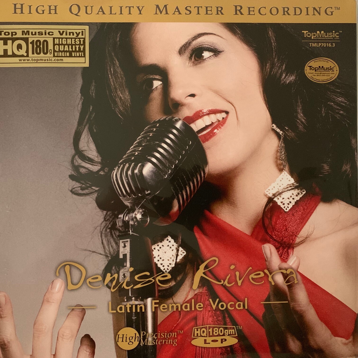 Denise Rivera Latin Female Vocal Numbered Limited Edition 180g LP Red ...