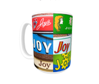 JOY Coffee Mug / Cup featuring the name in actual sign photos | eBay