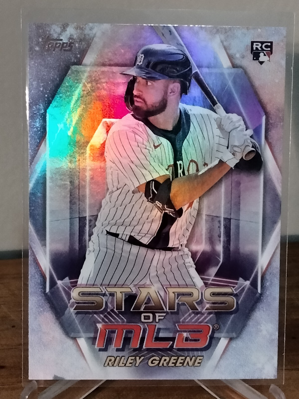 RILEY GREENE 2023 Topps "STARS OF MLB" ROOKIE CARD #SMLB-26 Detroit ...