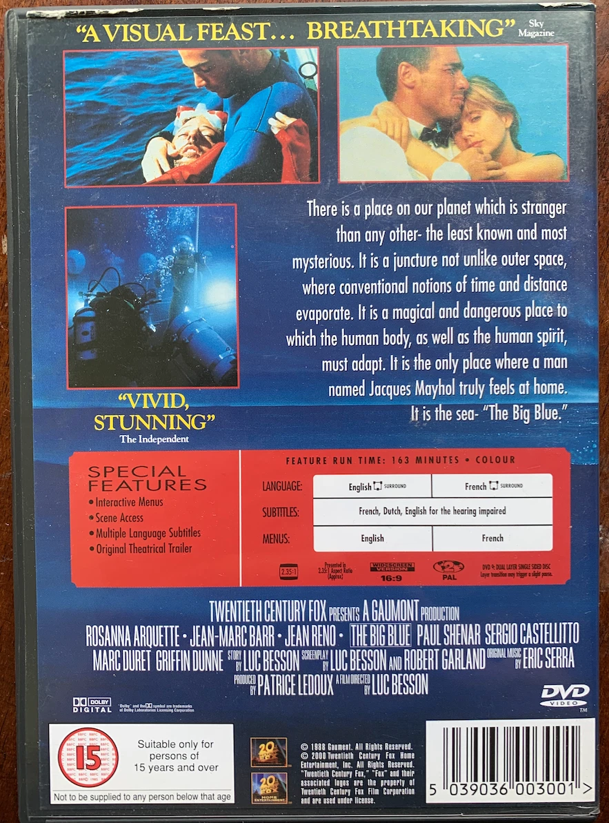 The Big Blue 1988