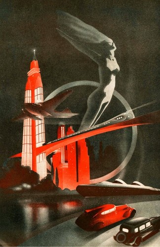 SciFi Futurism : Arthur Radebaugh : Quality Art Print for Framing | eBay