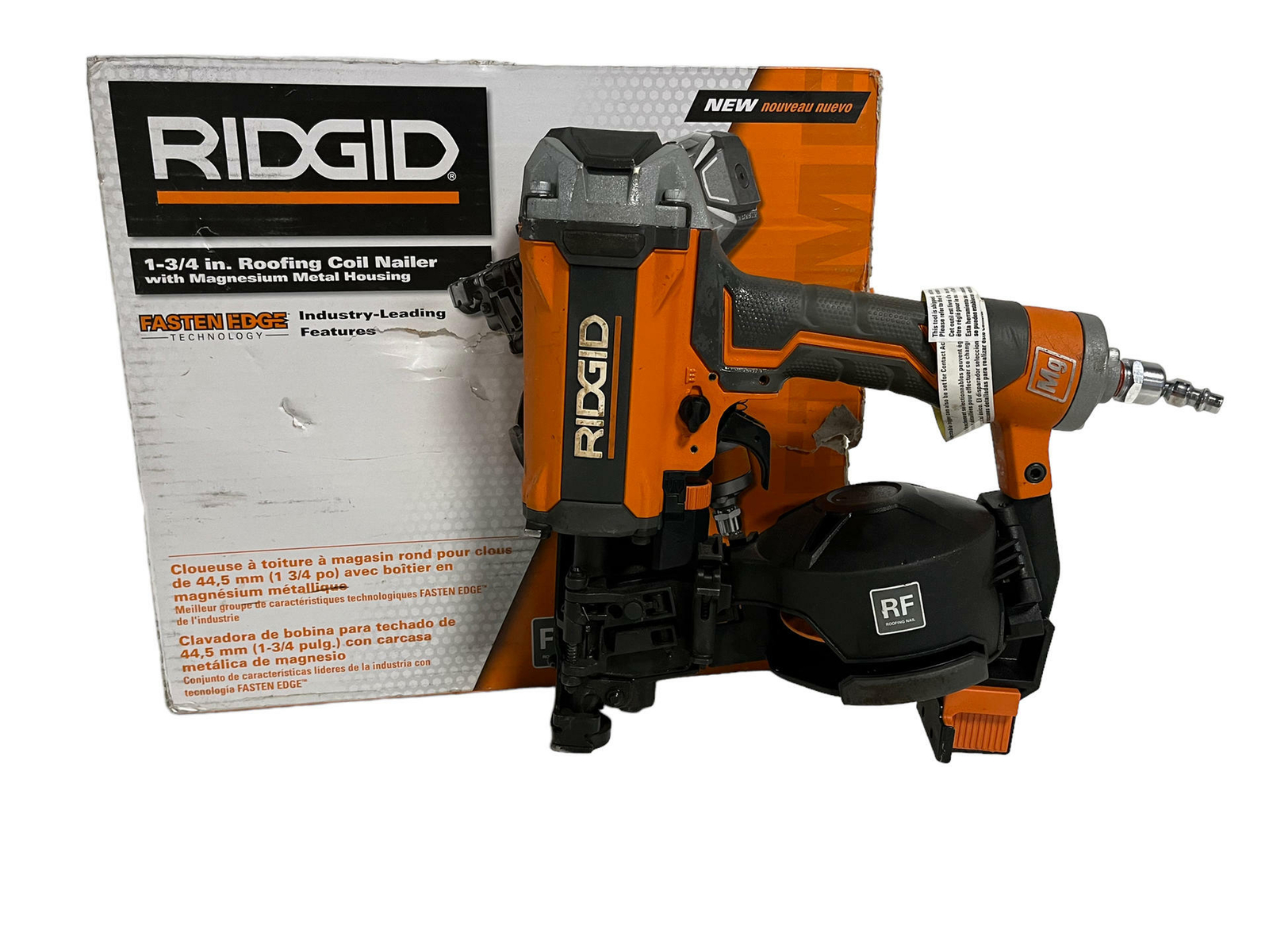 Ridgid R175RNF 1-3/4 in. Roofing Nail Gun - 648846066165 | eBay
