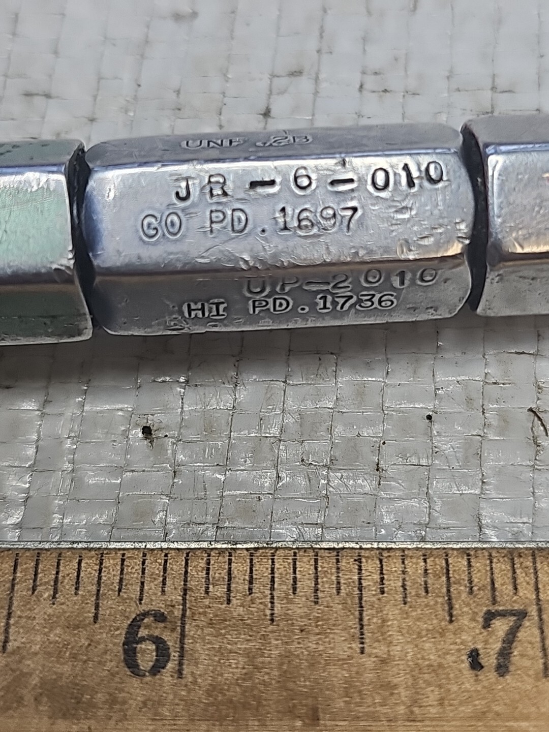 ALAMEDA THREAD PLUG GAGE #10 - 32 UNF-2B GO PD.1697 NOGO PD.1736 | eBay