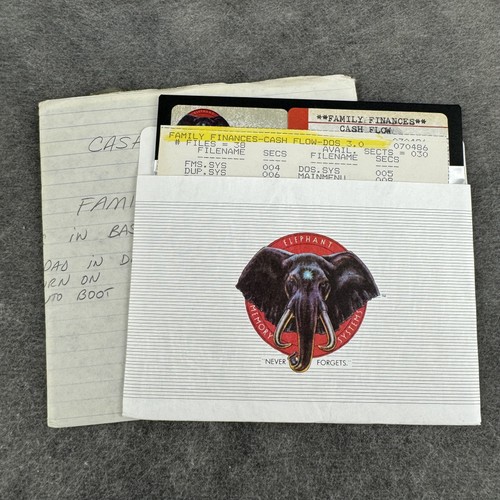 Vintage Computer Floppy Disk - Estate Find, Collector's Item, Untested ...