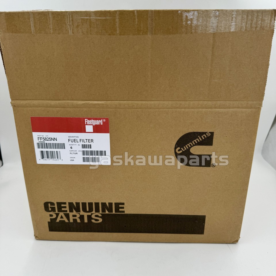 6PCS For Fleet guard Fleetguard FF5825NN 5599456 Fuel Filter NanoNet ...