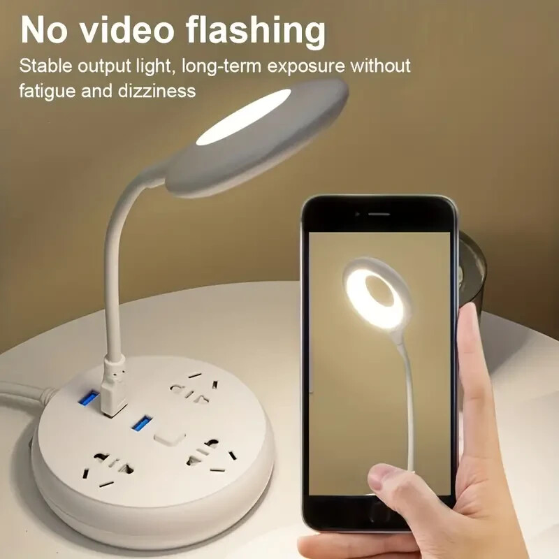 LED Desk Lamp Eye-Caring Table Lamps Natural Light Protects Eyes | eBay