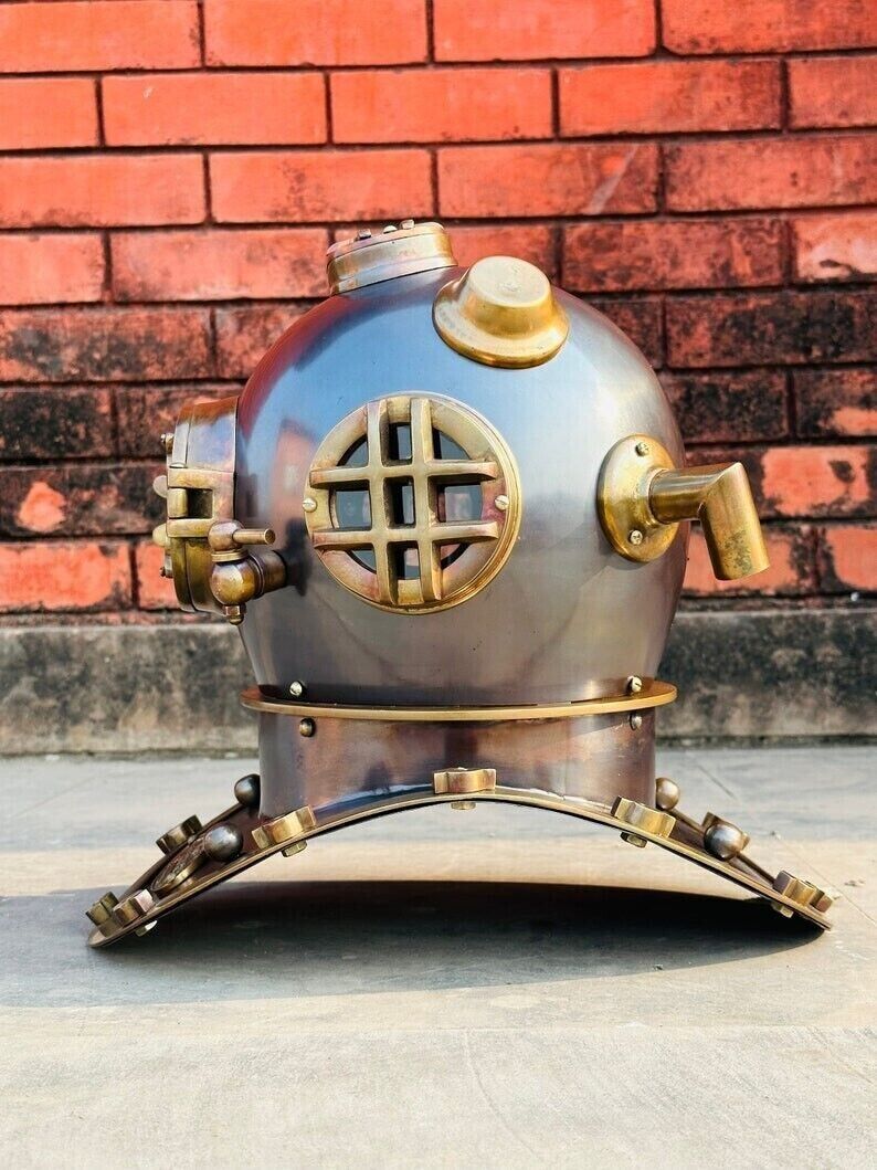 Scuba diving US navy mark V divers helmet Deep diving helmet replica ...