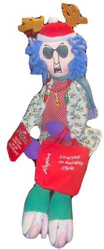 NWT-16” HALLMARK HOLIDAY MAXINE DOLL Does Your Mother Know You Still ...