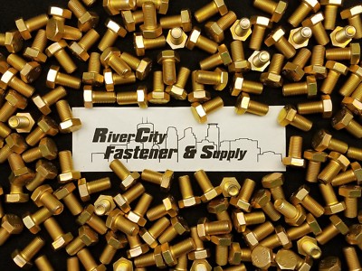 (2) M14-1.5X25 Bolts 14mm x 25mm Hex head Cap Screws Fine Thread M14x25 ...