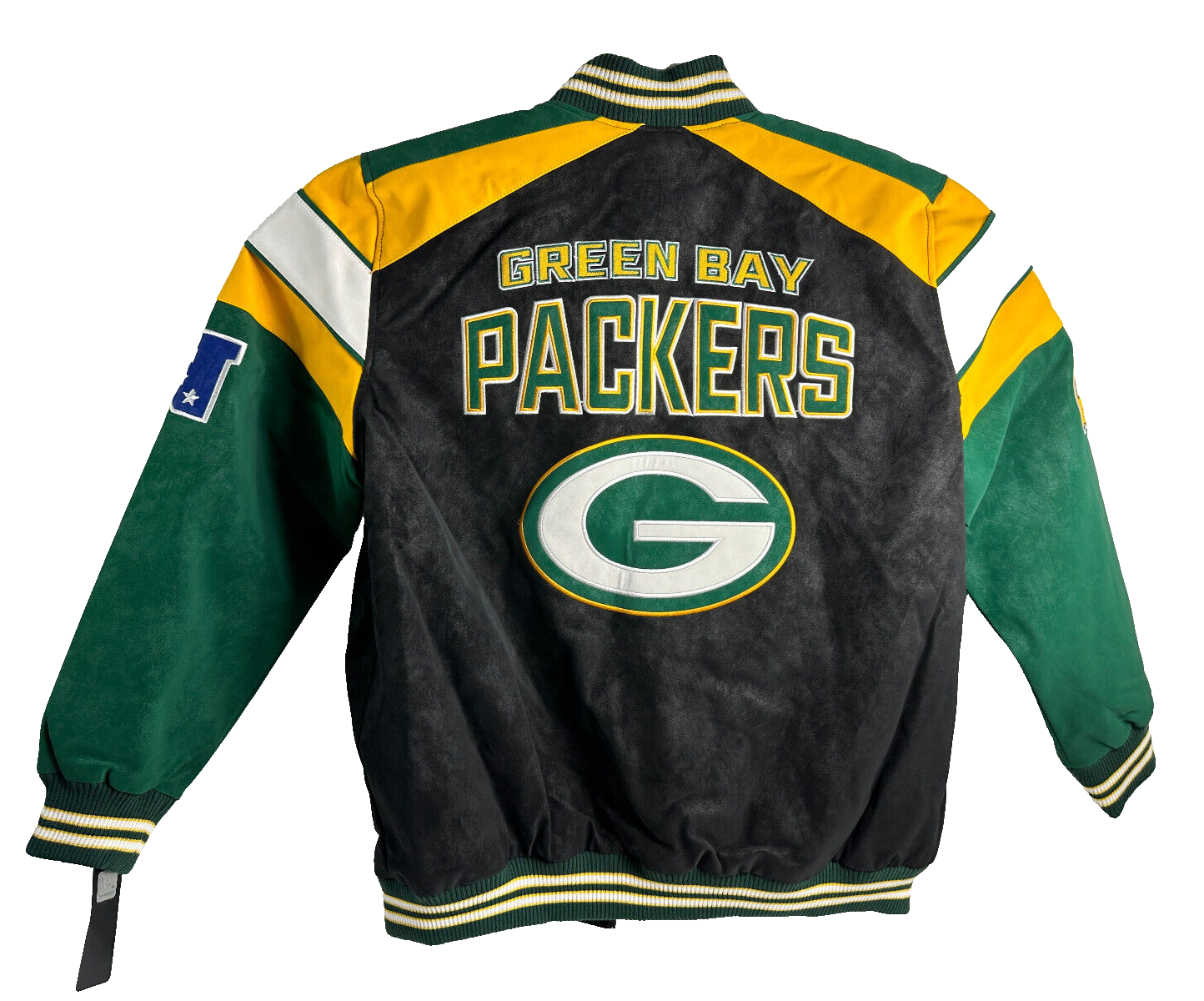 G-III Green Bay Packers Officially Licensed NFL Suede Jacket Men's Size ...