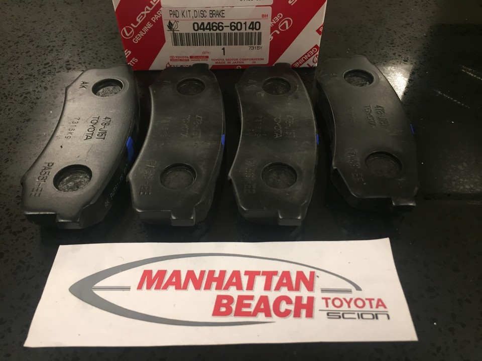 2010-2024 4RUNNER REAR Brake Pads Genuine Toyota OEM 04466-60140 | eBay