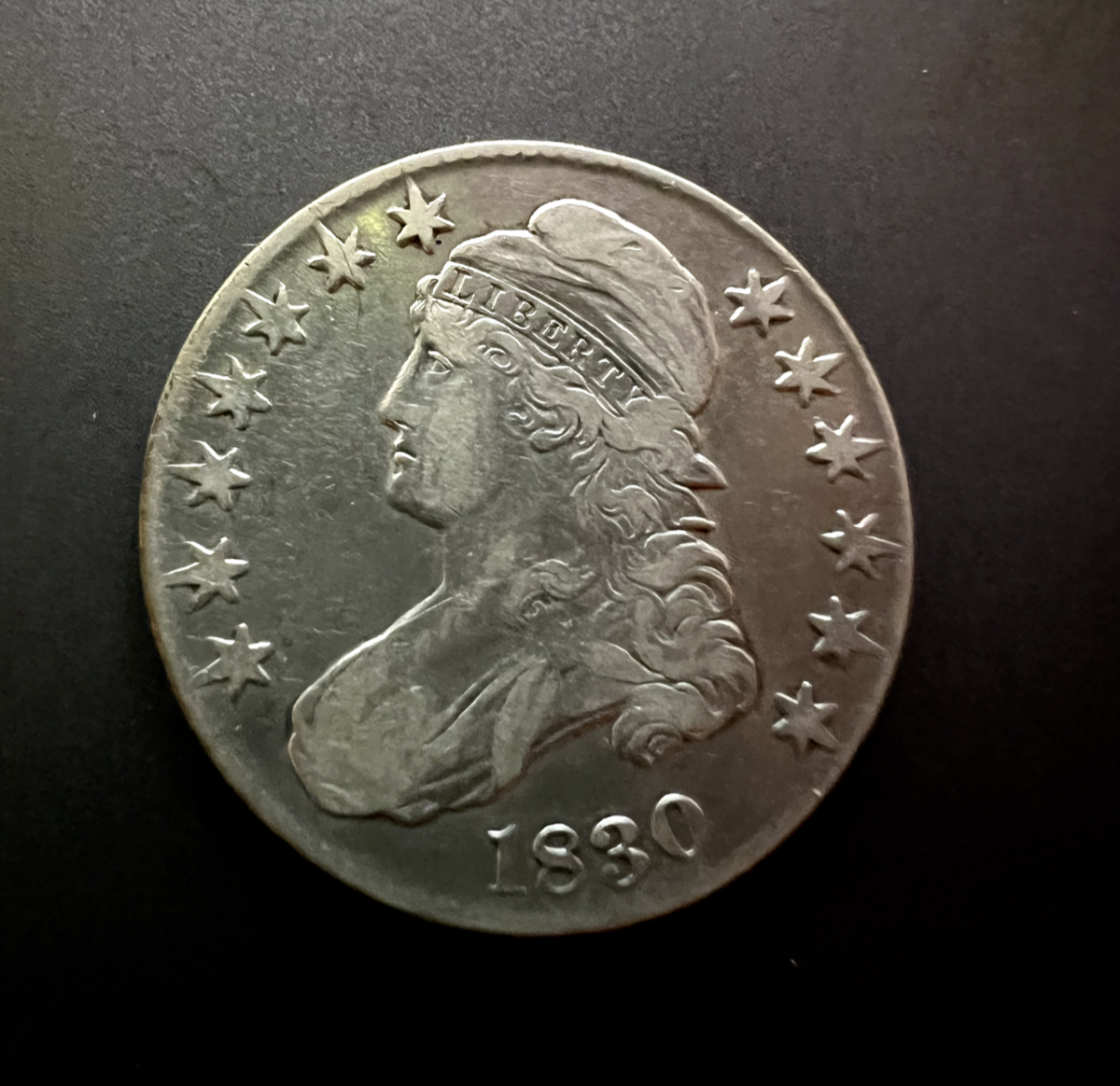 1830 Capped Bust Silver Half Dollar 50C | eBay