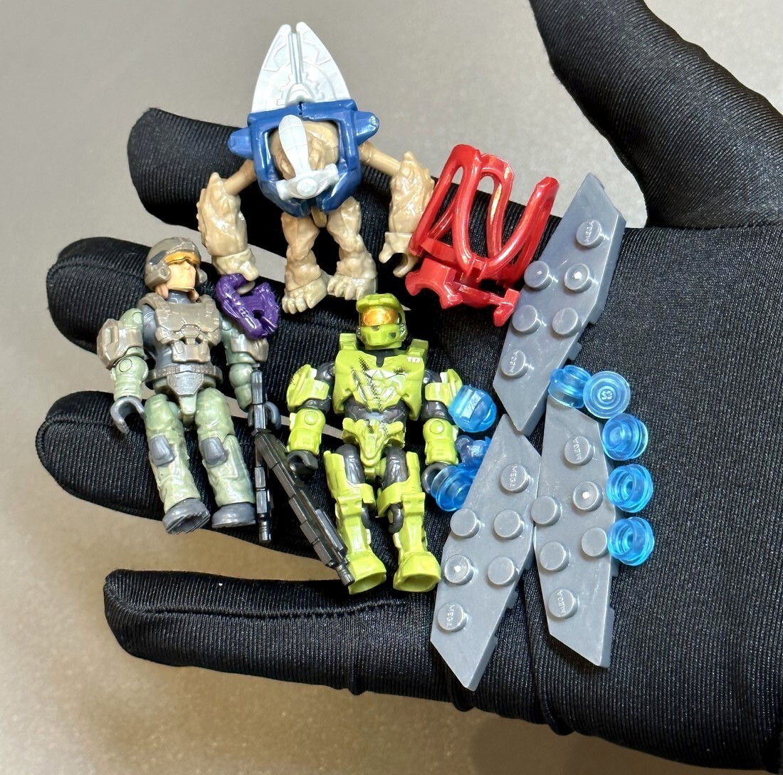 LOT 3 New MEGA Construx Halo Infinite UNSC Wasp Onslaught 117 figure ...