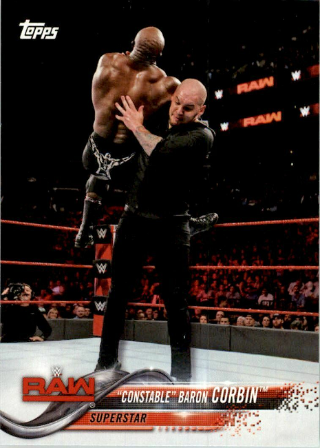 2018 Topps WWE Then Now Forever #106 "Constable" Baron Corbin | eBay