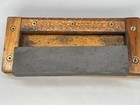 Vintage Combination Oilstone Sharpening Stone Wooden Box Honing Stone ...