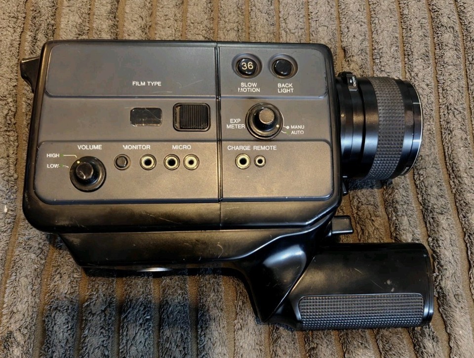 Vintage Bauer S105XL Sound Movie Camera 8mm / Super 8 Film | eBay