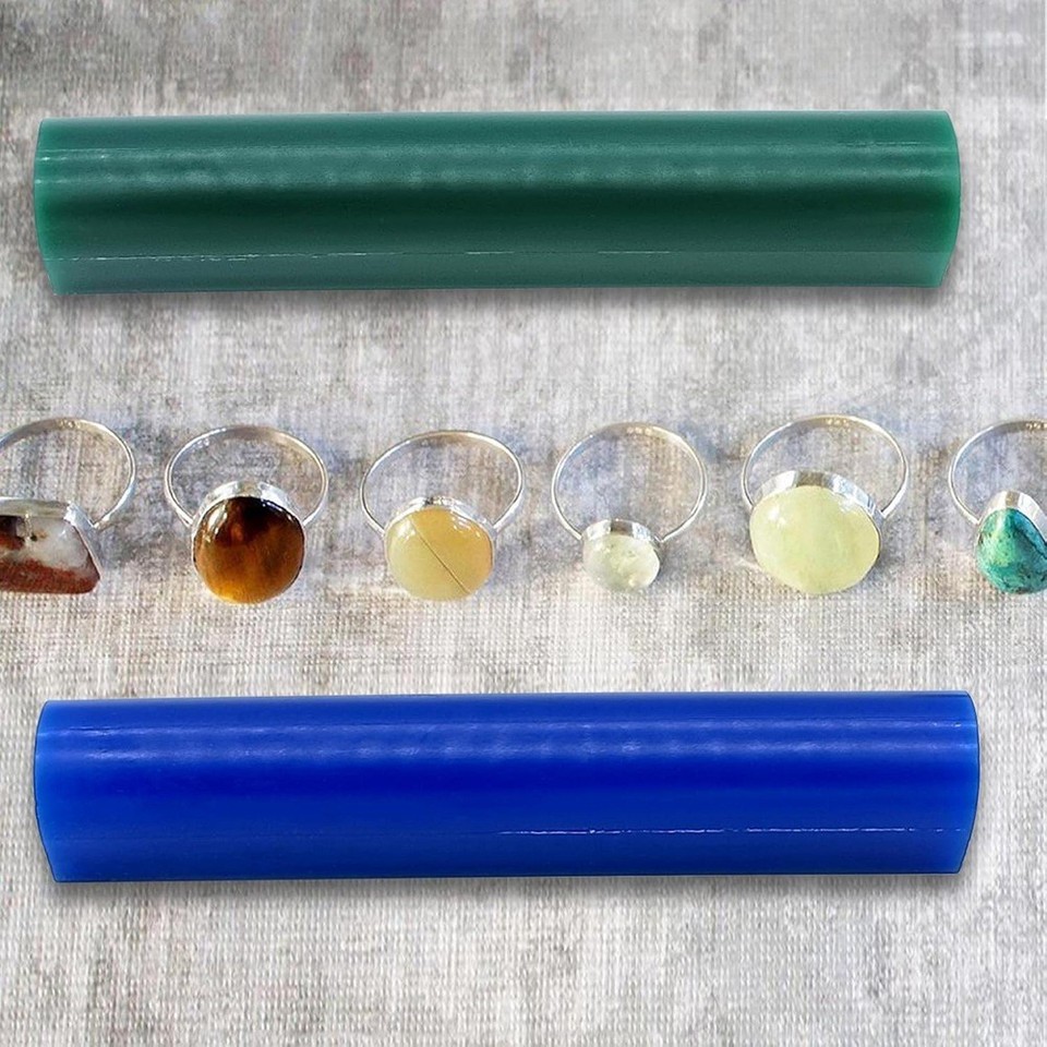 2 Pieces Carving Wax Tubes for Making Rings for Jewelry Casting Mold ...