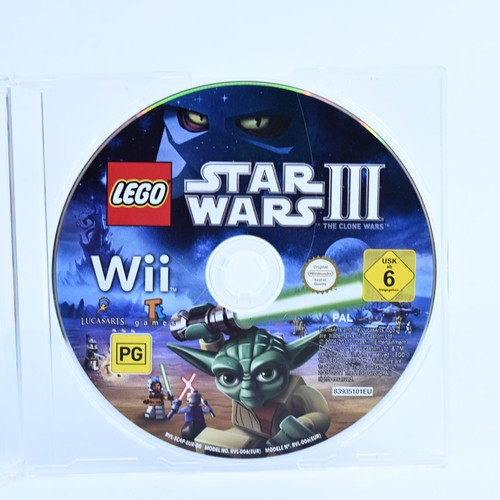 LEGO Star Wars III: The Clone Wars - Nintendo Wii Game - Disc Only ...