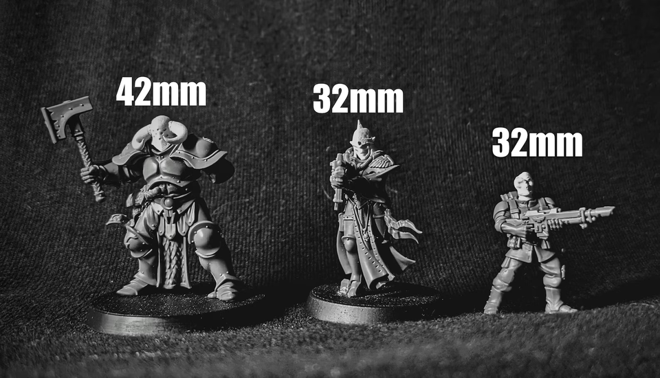 Crusader Type 5 - Miniature Heads | 32mm Bits Warhammer Sigmar Trench ...