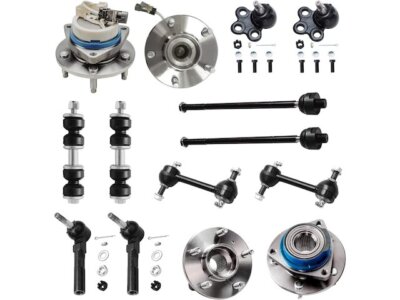 Front and Rear Wheel Hub Ball Joint Tie Rod End Kit fits Rendezvous ...
