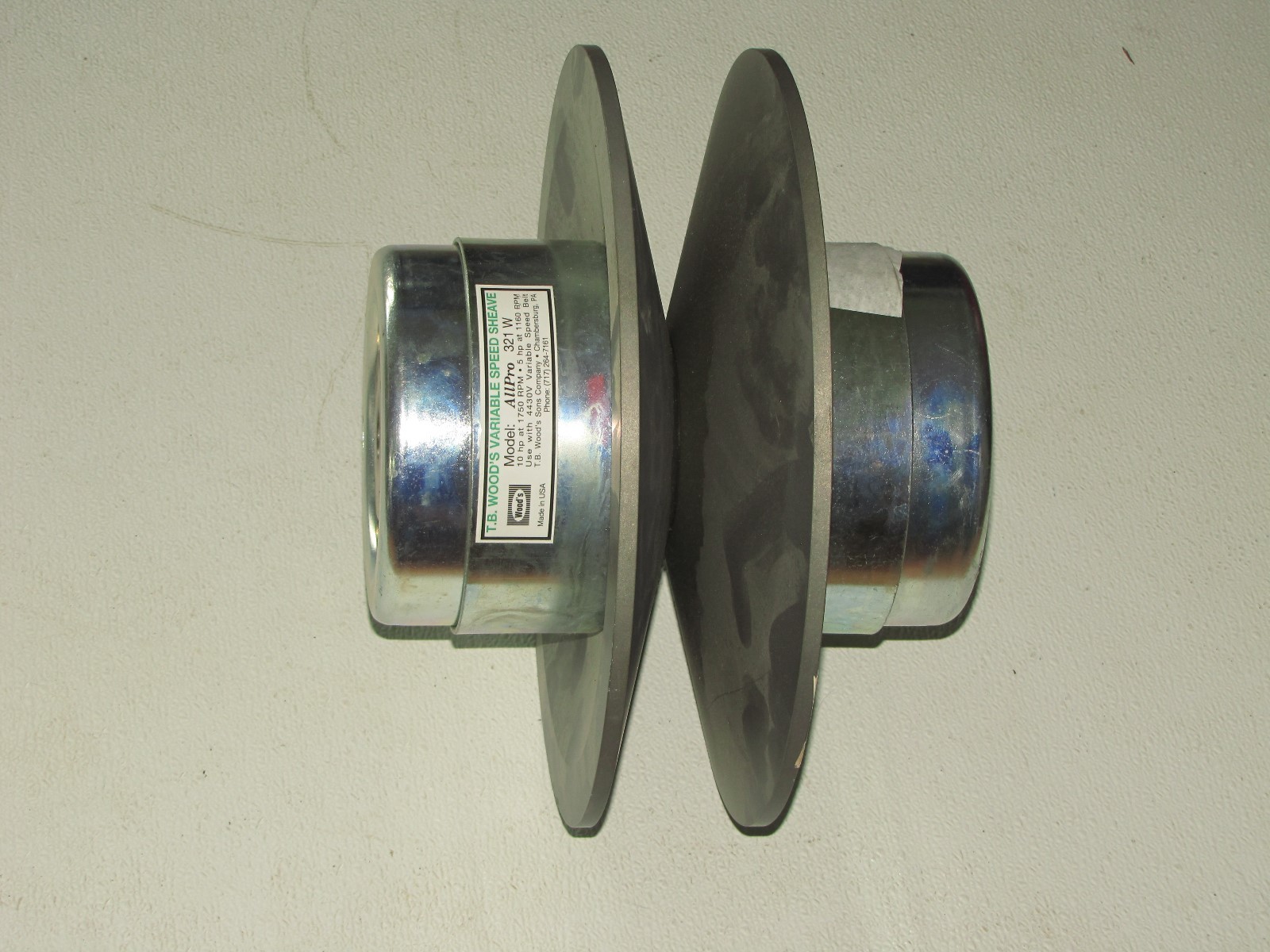 T.B. WOOD'S VARIABLE SPEED SHEAVE Model: ALLPRO 321W - NEW - | eBay