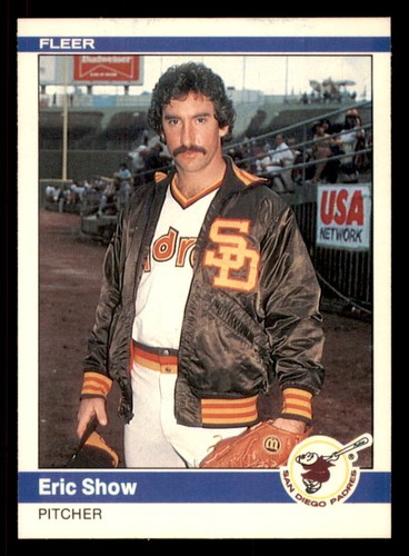 1984 Fleer #312 Eric Show San Diego Padres | eBay