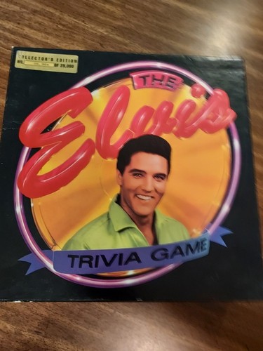 Vintage 1994 The Elvis Trivia Game COLLECTORS EDITION Limited No. 6954 ...