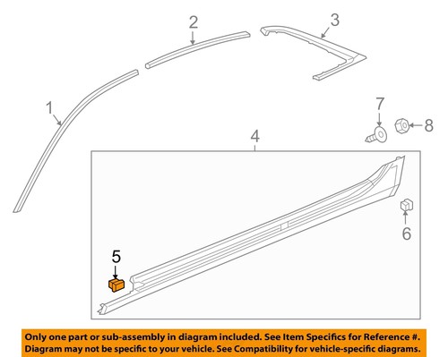 GM OEM 16-24 Camaro Exterior Trim-Rocker Molding Clip 11547211 | eBay