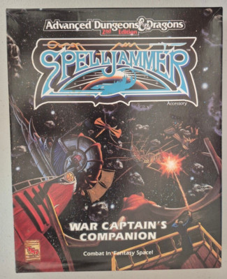 Spelljammer War Captain's Companion Boxed Set AD&D 2E RPG Supplement ...