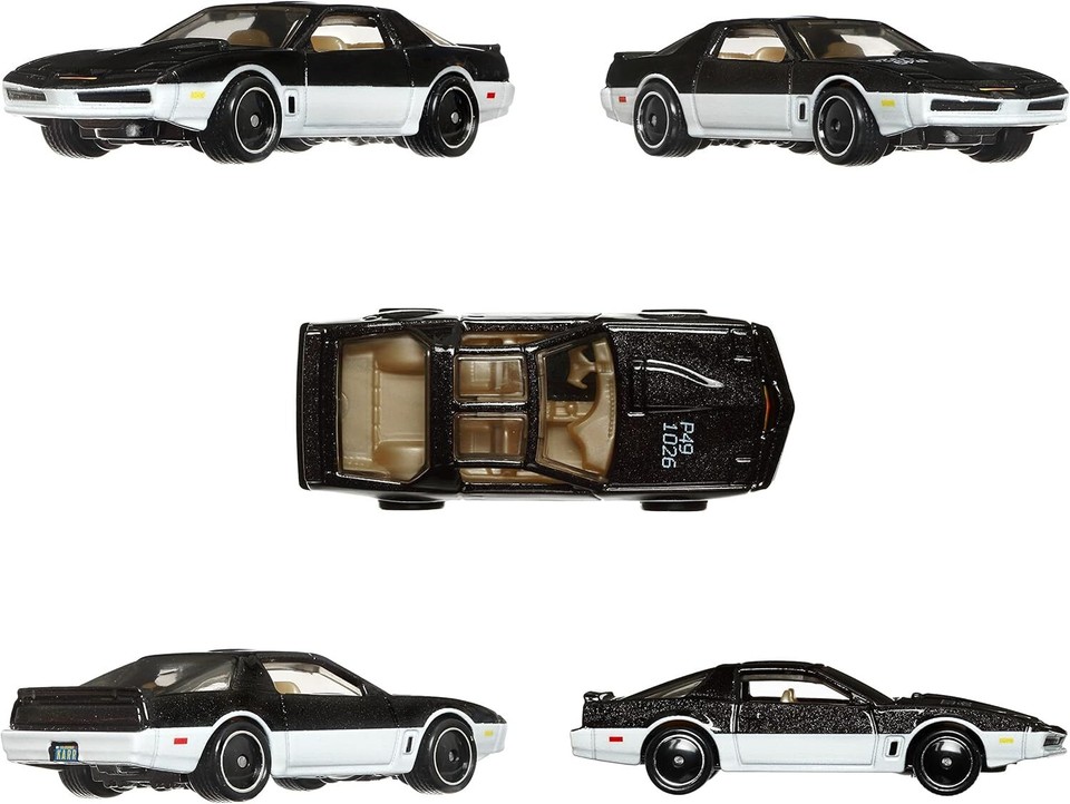 New Hot Wheels Premium Car Culture 2 Pack Knight Rider K.I.T.T. & K.A.R ...