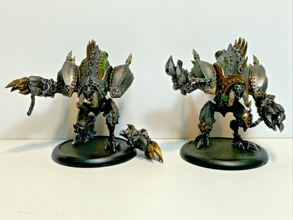 Warmachine Cryx Goreshade the Bastard & Deathwalker Seether Warjacks ...