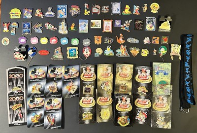 75 All Authentic,Disney Rare,Limited, Vintage, Cast,trading Pin ...